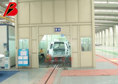 China BZB TUV Car Painting Line With Clean Room for sale