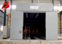 China Metal Shield TUV EPS Spray Painting Production Line with Sand Blasting Room Custom Size for sale