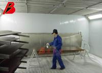 China Wooded Water Curtain Spray Booth 12000mm Furniture Coating System with 34.5KW Power and 50000m³/h Airflow for sale
