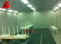 China Wooded Water Curtain Spray Booth 12000mm Furniture Coating System with 34.5KW Power and 50000m³/h Airflow for sale