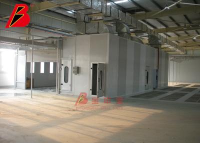 China Automatic 2.5m Min TUV Passenger Car Spray Painting Room with Robot System and Electrocoating Process for sale