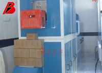 China Truck Bus Diesel Burner Heated Paint Booth with Lift Platform - 15000×5000×5000mm, 49KW Power, 80℃ Max Temperature for sale