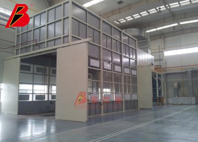 China Visual Metal Wall Fireproof 1.0m Min Automatic Spray Painting Line for sale