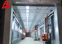 China Waterproof Manlift Wind Blade Painting Production Line with PLC Control System and Side Exhaust Ventilation for sale