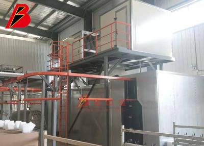 China Automatic Car Hood Paint Production Line Hanging Chain Conveyor System 50-150 Degree Oven for sale