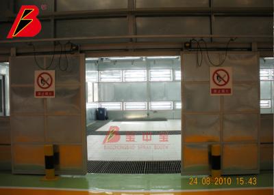 China Custom Electric Slide Doors for Auto Painting Line 50-150°C Oven System for sale