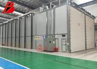 China Baking Room Wind Blade 60um Electrophoresis Industrial Paint Lines for sale