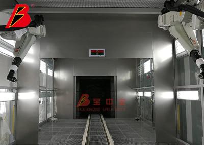 China Smart Robot Spray Paint Production Line Continuous Coating Equipment 50-150°C Oven for sale