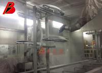 China Automatic Metal Hood Paint Room with Robot System Painting Production Line 150°C Oven for sale