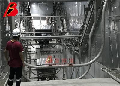 China ED Pretreatment Auto Painting Production Line with 50-150°C Oven & Custom Spray Booth for Automotive Applications for sale