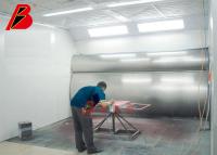 China BZB Wet Spray Booth 12000×4500×4000mm for Wood Furniture Metal Coating with 34.5KW Power for sale