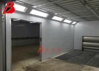 China BZB Wet Spray Booth 12000×4500×4000mm for Wood Furniture Metal Coating with 34.5KW Power for sale