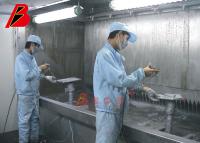 China 12000mm Small Workpiece Spray Paint Booth for Furniture Making with 34.5KW Power and 50℃ Temperature Control for sale