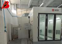 China BZB-8000 16kW Vehicle Spray Booth with 3000x2600mm Glass Door & 24000m³/h Turbo Fans for sale