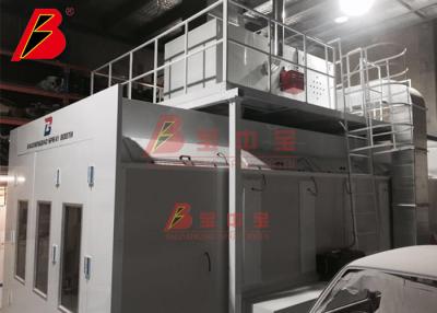 China BZB-8000AU Auto Spray Booth with 6900×4000×2800mm Interior and 24000m³/h Air Capacity for sale