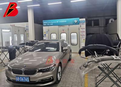 China BZB-8000EU Automotive Spray Booth 6900×4000×2800mm with 24000 m³/h Air Flow and 17Kw Power for sale