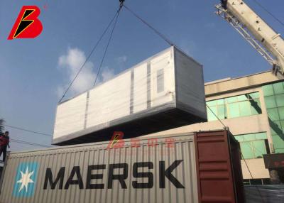 China Container Style Movable Paint Spray Booth 9090×4040×2200mm with 25000m³/h Air Flow Capacity for sale