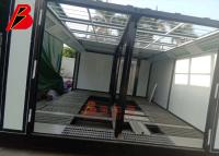 China Container Style Movable Paint Spray Booth 9090×4040×2200mm with 25000m³/h Air Flow Capacity for sale