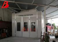 China Down Draft Automotive Spray Painting Booth Simple Paint Booth for Car Repair Shop 7000x5560mm for sale