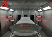 China Car Repair Spray Booth With Infrared Light Heat System for sale