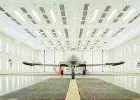 China Custom Aircraft Spray Painting Booth 30,000×8,000×8,000mm with 400,000 Kcal/h Heating System for sale