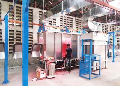 China Industrial Automatic Powder Coating Lines with Conveyor Chain Systems and High-Temp 200°C Ovens for Manufacturing for sale