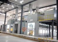 China Military Vehicle Painting Line Floor Trolley System with 50-150°C Oven Temperature & Custom Spray Booth for sale