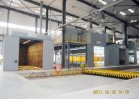 China Military Vehicle Painting Line Floor Trolley System with 50-150°C Oven Temperature & Custom Spray Booth for sale