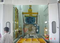 China Custom Heavy Machinery Spray Booth System with 50-150°C Oven and Automated Transport for Industrial Painting for sale
