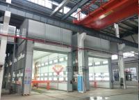 China Military Tank Painting Line Transport Equipment with Electric Trolley System - 50-150°C Oven & Custom Spray Booth for sale