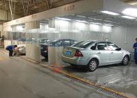 China Sheet Metal Paint Line with Side Push Moving Car System - 6900×4000×2650mm Booths, 48 Trolleys, 247.8m Track for sale