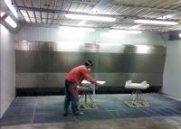 China TUV Furniture Spray Booth 12000×4500×4000mm with 50000m³/h Air Flow for Wood Paint Factory for sale
