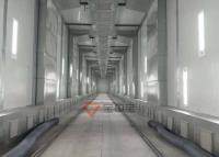 China Paint Drying Room Big Wind Blade Painting Baking Booth with Electric Rolling Door for sale