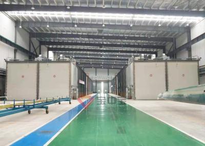 China Paint Drying Room Big Wind Blade Painting Baking Booth with Electric Rolling Door for sale