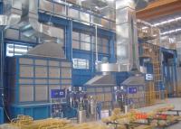 China Professional Heavy Machinery Painting Line with PLC Control System and Hanging Transport for Industrial Projects for sale