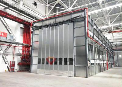 China Custom Industrial Paint Booth 15000x5000x5000mm with 49KW Power for Heavy Machinery Coating for sale
