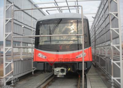 China 42KW Industrial Shower Test Line for Buses and Cars | 15000×5500×5000mm Internal Dimensions | 625 Nozzles for sale