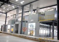 China Custom Industrial Spray Paint Booth System with 50-150°C Oven & 6 DEVELBISS Guns for Military Factory Applications for sale