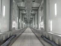 China TUV Wind Blade Industry Spray Booth Baking Room Custom Size 50-150 Degree for sale