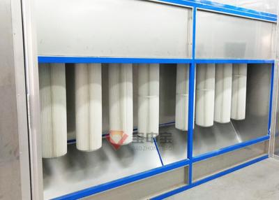 China Automated Powder Coating Production Line with 200°C Baking & Cyclone Recovery System for Industrial Workpieces for sale