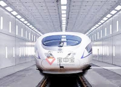 China Custom Rail Coach Spray Paint Booth with Automatic Painting System - Drive-Through Design for Train Manufacturing for sale