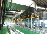 China Full Grid Paint Room with Trolley System 50-150°C Oven Temperature Automated Production Line for Automotive Components for sale
