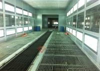 China Full Grid Paint Room with Trolley System 50-150°C Oven Temperature Automated Production Line for Automotive Components for sale