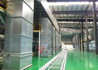 China Full Grid Paint Room with Trolley System 50-150°C Oven Temperature Automated Production Line for Automotive Components for sale