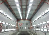 China Hanging Style 3D Lift Bus Paint Booth 15000×5000×5000mm with 140kW Power and Drive-Through Design for sale