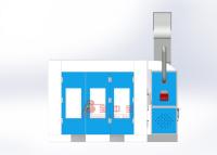 China BZB-8100 Auto Body Paint Booth with Basement - 6900×4000×2650mm Inner Size, 380V/8.5KW Power for sale