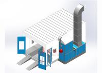 China BZB-8100EX Car Spray Booth 6900×4000×2650mm with 14KW Power and LED Lighting for sale