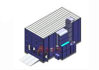 China Mini Bus Painting Spray Booth with Baking Oven 9000×4500×3500mm 29.5kW Automotive Paint Room for sale