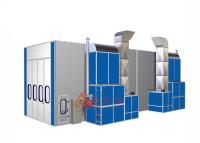 China 15m Bus Paint Spray Booth 140KW Total Power with 5000×5000×15000mm Internal Dimensions for sale