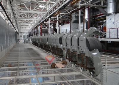 China Motorcycle Automatic Paint Line Smart Chain Drive Control Customized 50-150°C Oven for sale